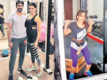 శామ్స్...కమిట్ మెంట్ కి తిరుగులేదు | samantha fitness trainer Rajesh ...