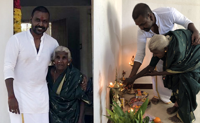 మాట నిలబెట్టుకున్న లారెన్స్‌! | Raghava Lawrence Builds House as ...