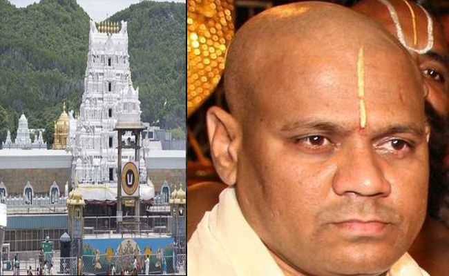 టీటీడీ స్పెషల్‌ ఆఫీసర్‌గా ధర్మారెడ్డి బాధ్యతలు | Dharma Reddy takes ...