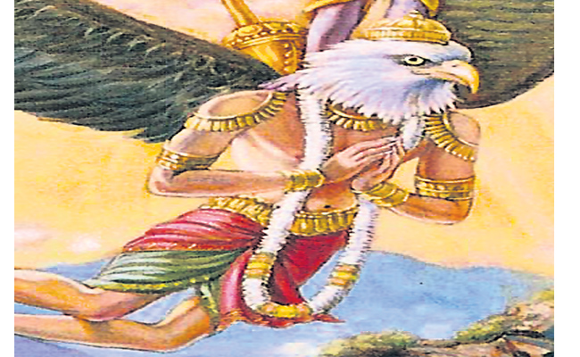 గరుడుని సమయస్ఫూర్తి | Epic Story About Garuthmanthudu In Funday ...