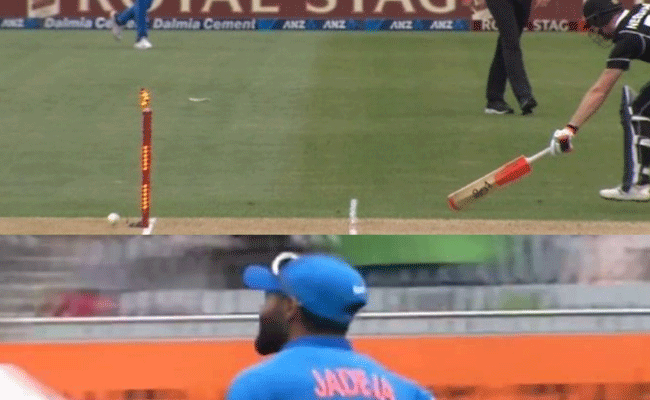 జడేజా.. నువ్వు సూపరమ్మా! | Neesham Run Out By Jadeja Brilliant Throw ...