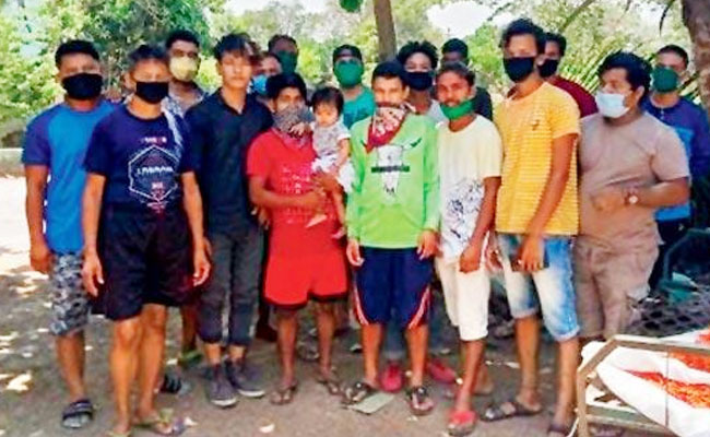 ఆ వాచ్‌మ్యాన్‌‌ నిజంగా దేవుడు! | Corona: Watchman Helping Nepali ...