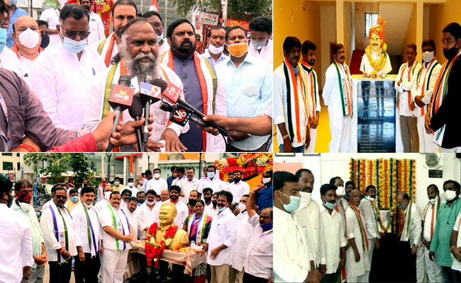 తెలంగాణ వ్యాప్తంగా మహానేతకు ఘన నివాళులు | YS Rajasekhara Reddy Eleventh ...