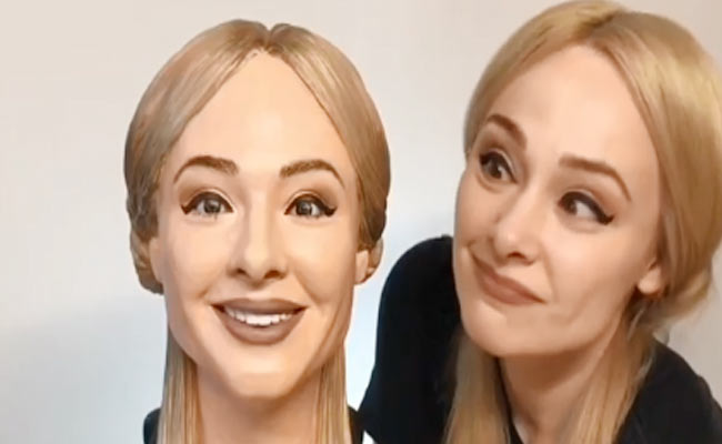 వైరల్‌: యువతి తలను కోసుకుని తినొచ్చు!! | Young Woman Head Shaped Cake ...