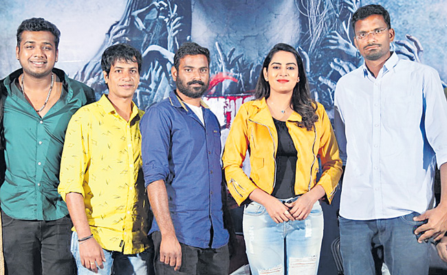 హిమజ | Himaja new movie ja first look and title logo launch | Sakshi
