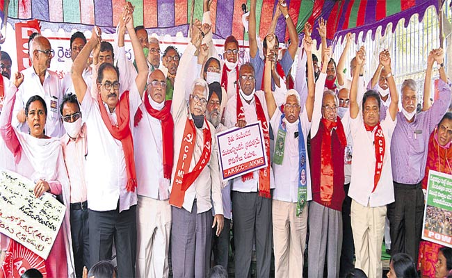 రద్దు చేయకపోతే గద్దె దిగుతారు | CPI Chada Venkat Reddy Comments Over ...