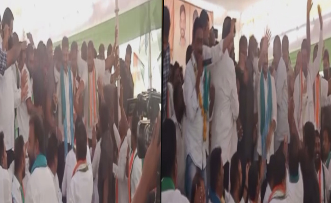 ‘తమ్ముడు కేటీఆర్‌ నీ బండారం బయట పెడతాం’ | Congress Leader Revanth Reddy ...