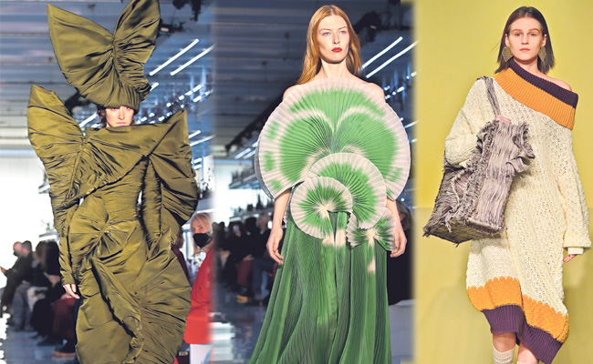 ఫ్యాషన్‌ షో మళ్లీ మొదలు | Milan Fashion Week 2021: Daniel Del Core ...