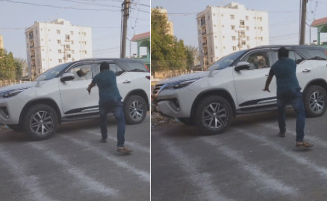 TDP Leaders Attack Attack On YSRCP Leader Modugula Venugopala Reddy Car ...