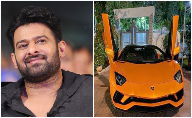 Prabhas New Car Lamborghini Aventador: See Cost And First Ride Video ...