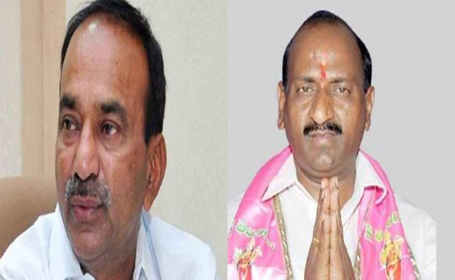 Yallareddy TRS Ex MLA Enugu Ravinder Reddy Meets Etela Rajender - Sakshi