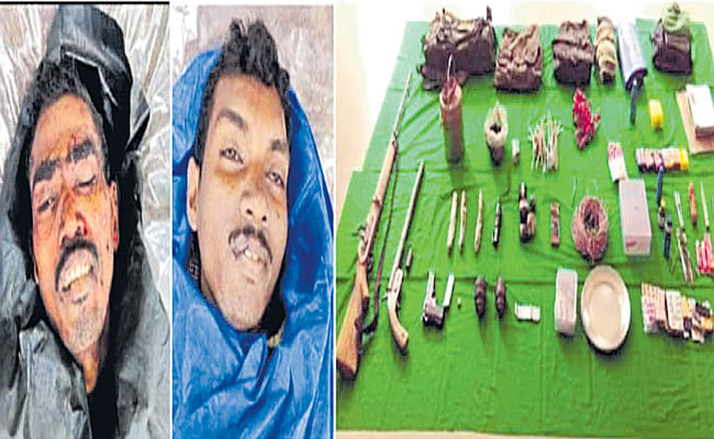 సుకుమా అడవుల్లో ఎన్‌కౌంటర్‌ ఇద్దరు మావోయిస్టులు మృతి | Encounter Take ...