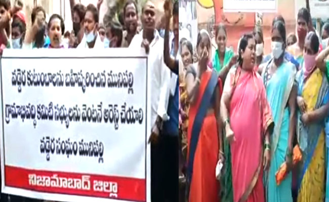 నిజామాబాద్‌ జిల్లాలో ఆటవిక రాజ్యం | Village Development Committee ...