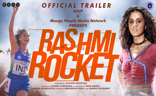 Taapsee Pannu Rashmi Rocket Movie Trailer Release - Sakshi