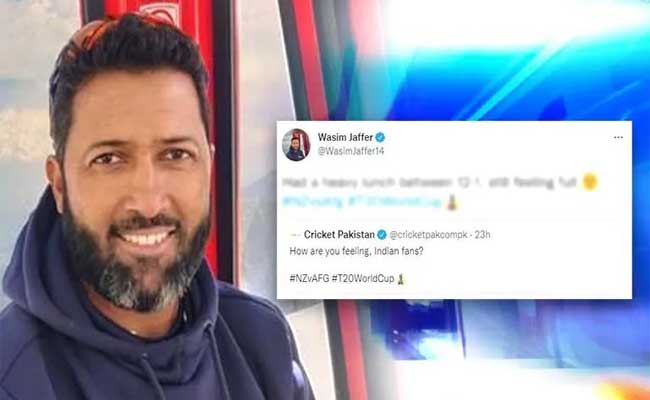 T20 World Cup 2021: Wasim Jaffer Reaction To Pakistan Tweets On India ...