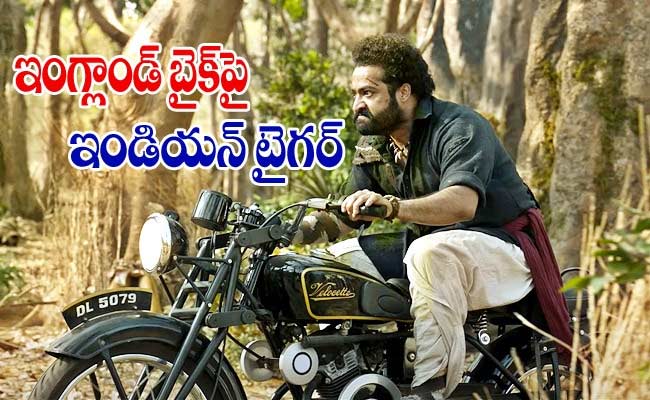 RRR Movie Jr NTR Rides Velocette Bike Here Is Interesting History of ...