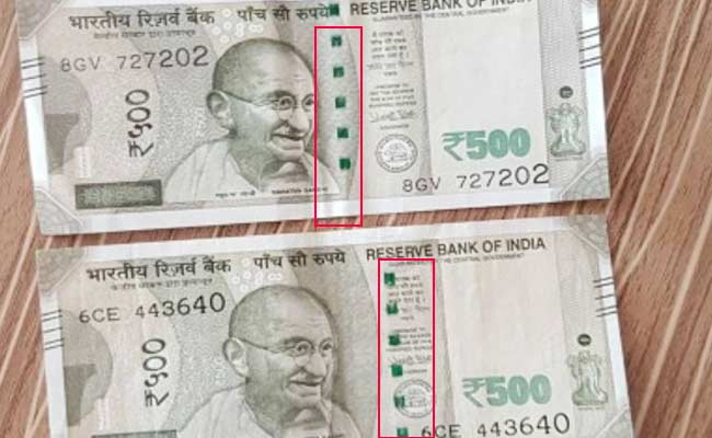 Fact Check On Fake Video Viral Online About Rs 500 Bank Note Green ...
