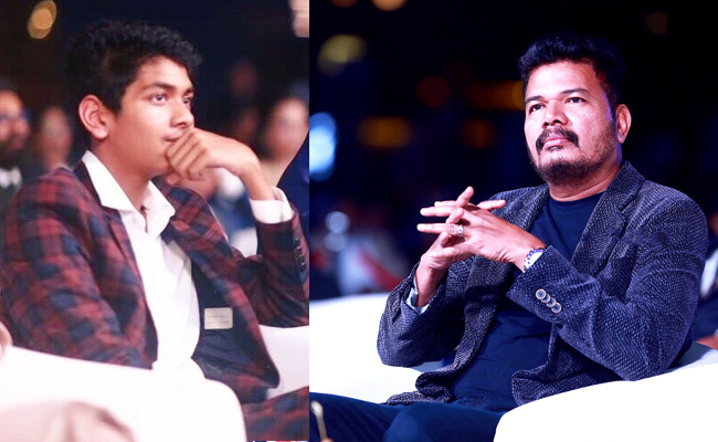 Arjith Shankar: Director Shankar son To Debut As Hero With Tamil Movie ...