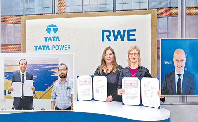 టాటా పవర్‌ విండ్‌ ప్రాజెక్టులు | Tata Power, RWE to explore offshore ...