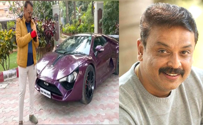 Actor Naresh Buys Luxurious New Dream Car, Video Goes Viral - Sakshi