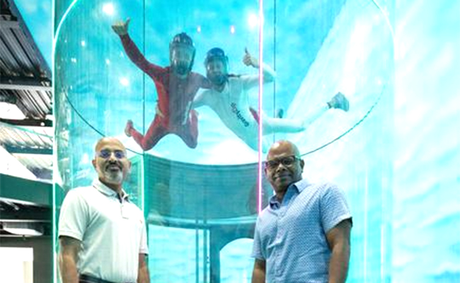 Gravityzip: India's First Indoor Skydiving To Be Launched In Hyderabad ...