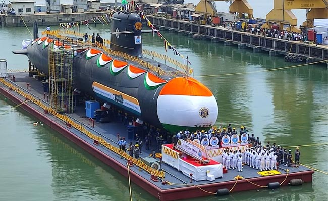 బలం పెరగాలి బ్రదర్‌! | Ins Vagsheer Scorpene Submarine Launched In ...