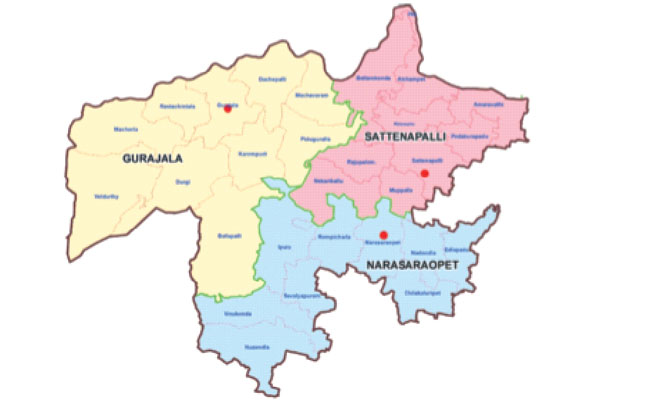 అభివృద్ధికి కేరాఫ్‌ పల్నాడు | Palnadu District: Map, Mandals, Development, Irrigation Projects ...