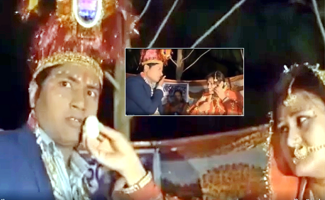 UP Couple Slap Each Other Hard During Wedding, Video Goes Viral - Sakshi