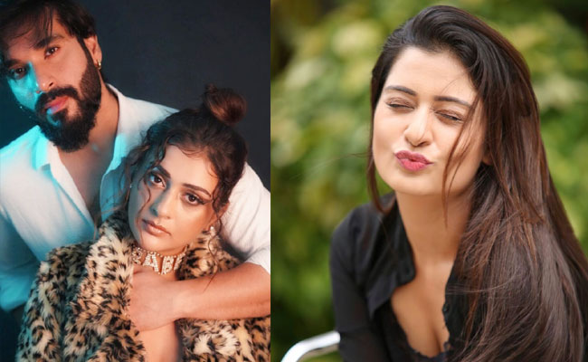 Payal Rajput Lip Lock With Her Lover Saurabh Dhingra on Stage - Sakshi