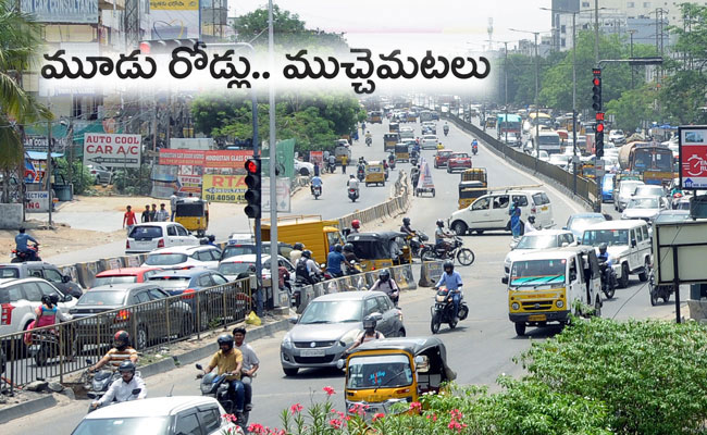 Hyderabad: Massive Traffic Jam in Lingampally Chowrasta, Details Inside ...