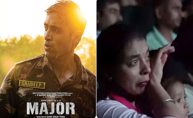 Adivi Sesh Shares Video Of Audience Gets Emotional While Watching Major ...