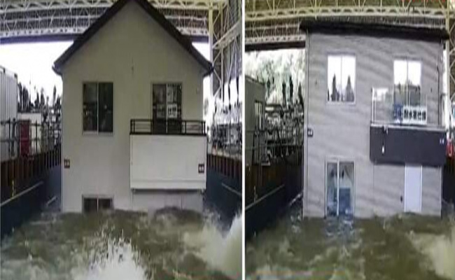 వావ్‌ వండర్‌ హౌస్‌.. ఎన్ని వరదలు వచ్చినా ఆ ఇంటికి ఏం కాదు! | Flood ...