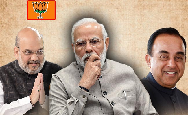 Subramanian Swamy Shocking Comments on Amit Shah - Sakshi