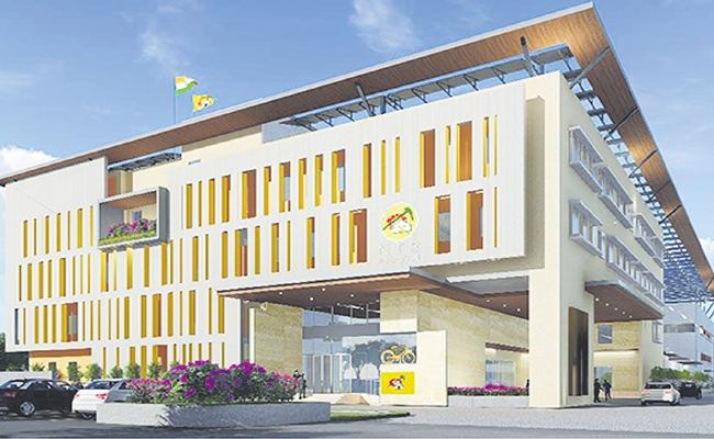 TDP Main Office Dispute: బకాయిలు ఎగ్గొట్టి.. పార్టీ భవనం కట్టి ...