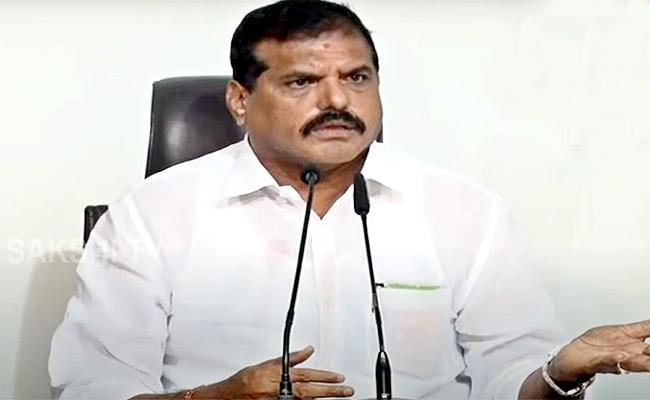 Botsa Satyanarayana Criticized Telangana minister Puvvada Ajay - Sakshi