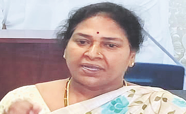 Pothula Sunitha Fires On TDP Leader Chandrababu And Anitha - Sakshi