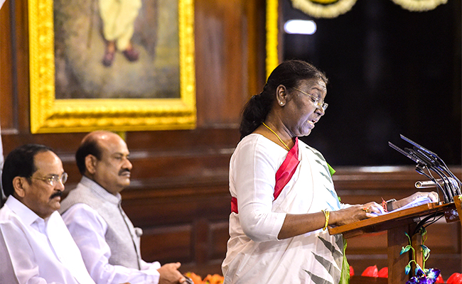 President Draupadi Murmu First Speech After Oath Taking As President Of ...