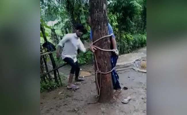 Woman Tied To Tree Thrashed After Husband Sees Her With Friend In ...
