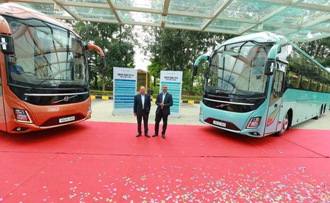 VECV Launched New Inter-City Bus Range - Sakshi