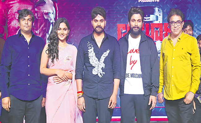 Allu Arjun To Attend The Pre-Release Event Of Alluri Movie - Sakshi