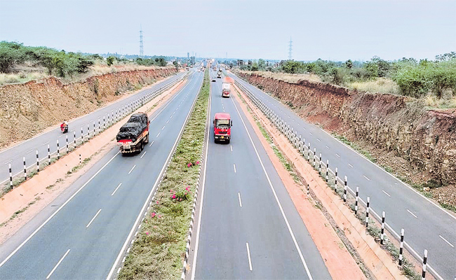 Andhra Pradesh: New Four Lane Roads In Two Places - Sakshi