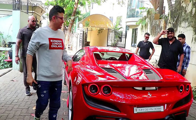T-Series Owner Bhushan Kumar Gifted An Expensive Ferrari F8 Tributo To ...