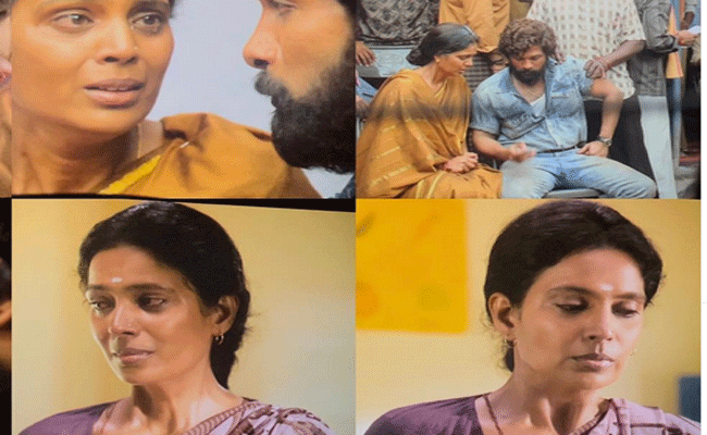 Pushpa Movie Mother Character Kalpalatha Unknown Facts - Sakshi