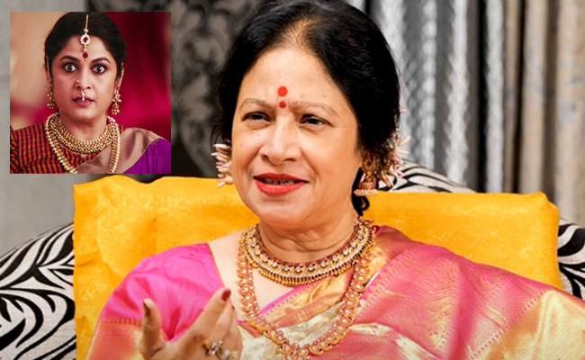 Actress Jayachitra Interesting Comments On Baahubali Sivagami Role - Sakshi