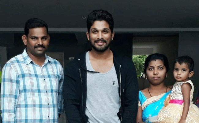 Allu Arjun Financial Help To His Driver Mahipal - Sakshi