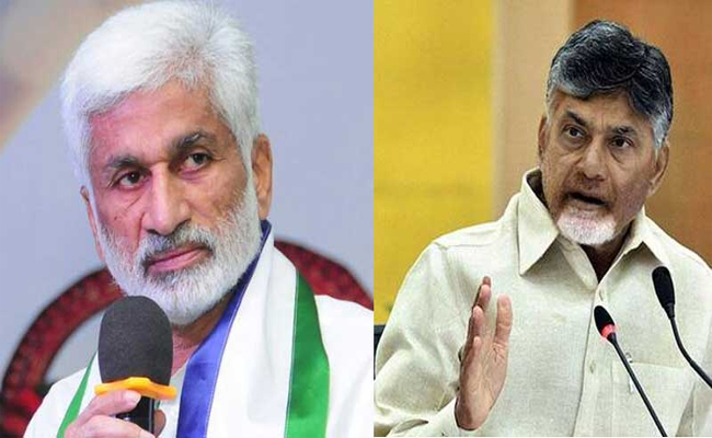 YSRCP MP Vijaya Sai Reddy Fires On Chandrababu Naidu Over His Comments On 2024 Elections - Sakshi