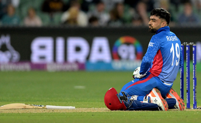 Rashid Khan 23 Balls-48 Runs Stunning Innings Shocks AUS Even Though ...