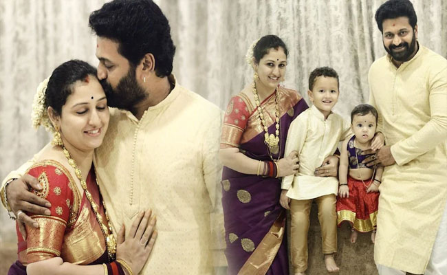 Kantara Hero Rishab Shetty Family Photos Goes Viral In Social Media ...