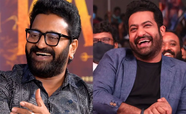 Rishab Shetty Responds About Making Film With Jr.NTR - Sakshi