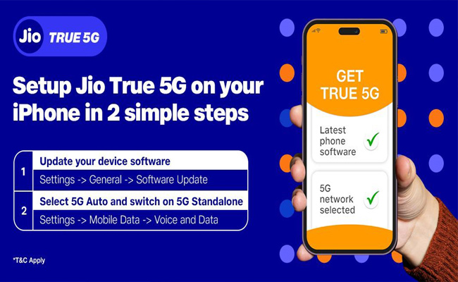 Jio launches 5G services with unlimited data for iPhone 12 and Above ...